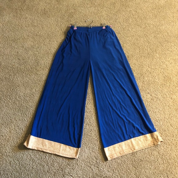 Pants & Jumpsuits | Royal Blue Palazzo Pants | Poshmark